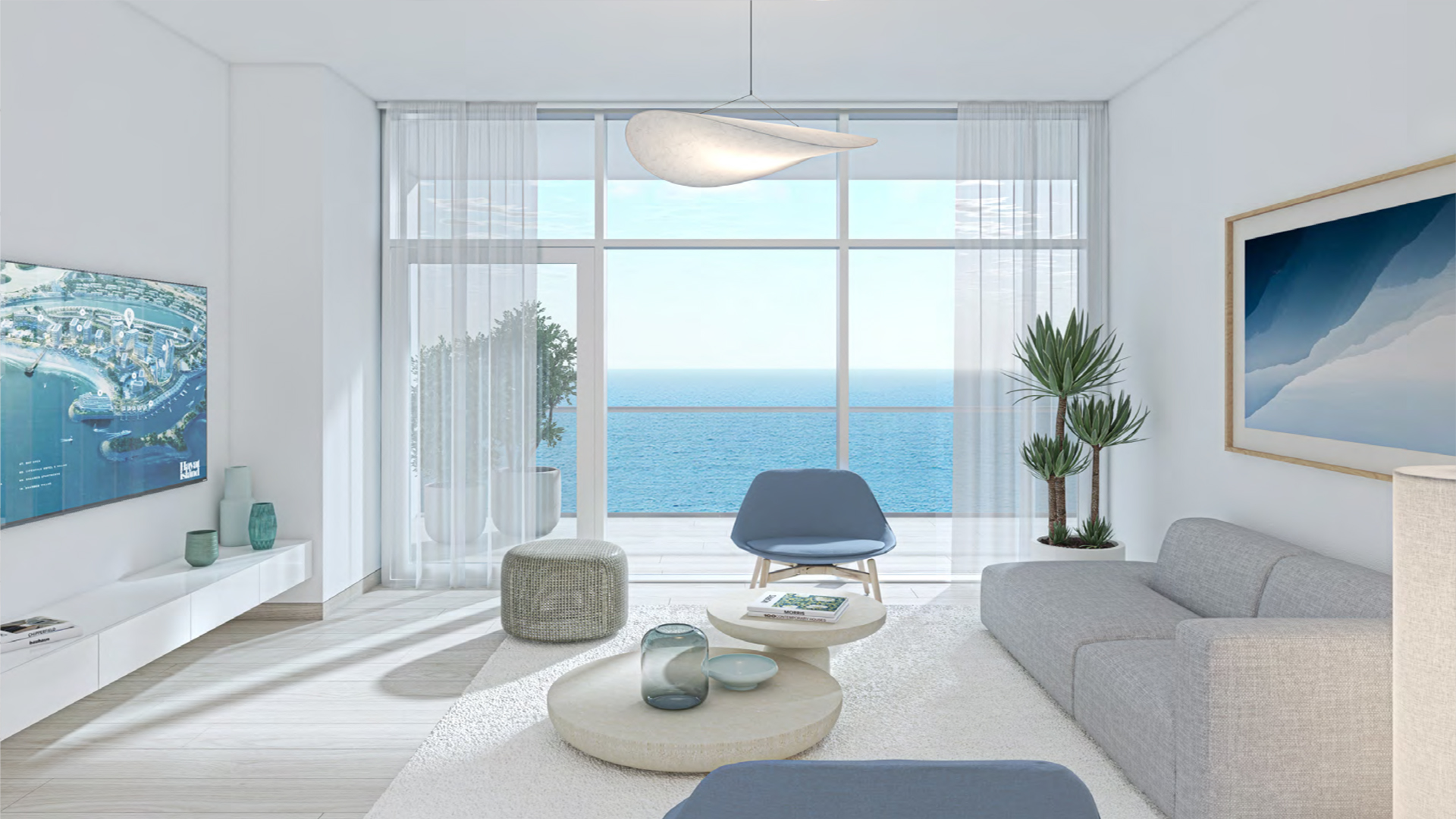 Cape Hayat is a luxury apartment complex on the coast of Hayat Island in Ras Al Khaimah